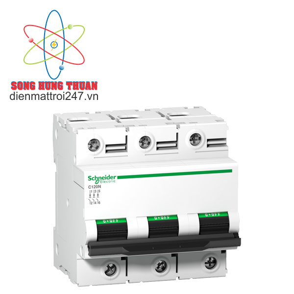 MCB ACTI9-CẦU DAO/ APTOMAT TỰ ĐỘNG SCHNEIDER C120N 3P 125A C - A9N18369